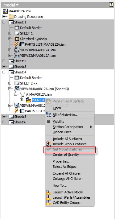 Get Model Sketches Inactive Autodesk Community