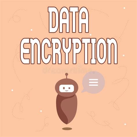 Text Sign Showing Data Encryption Business Approach Symmetrickey