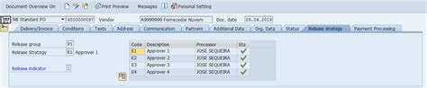 Sap Abap Central Workflow Get Poalso Pr And Entry Sheet Approval