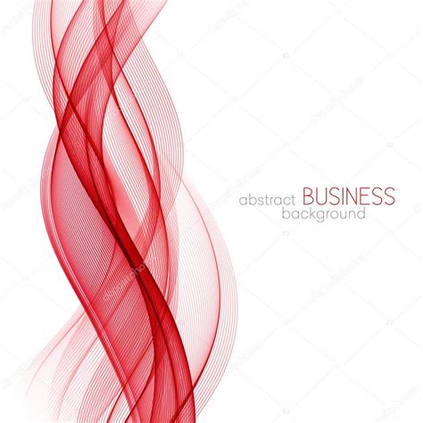 Abstract Smooth Wave Motion Illustration Stock Vector Strizh