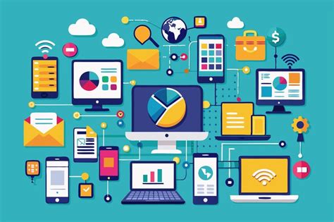 This Graphic Illustrates Data Sharing And Synchronization Among
