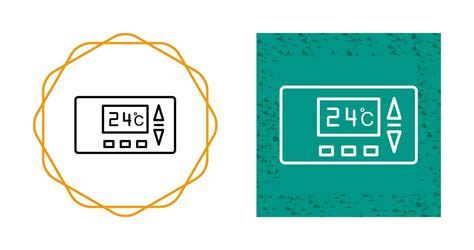 Thermostat Vector Icon 27625588 Vector Art At Vecteezy