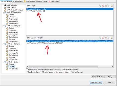 Solved Third Party Library Stmicroelectronics Community
