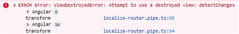 Viewdestroyederror Attempt To Use A Destroyed View Detectchanges Issue Gilsdav Ngx