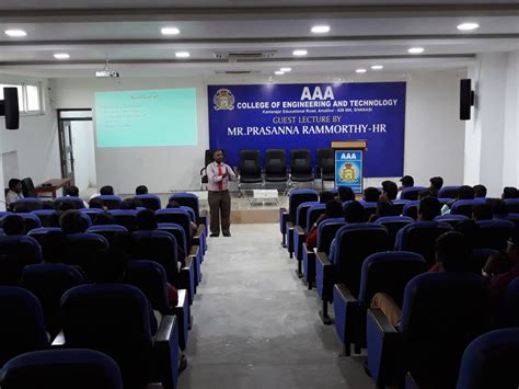 Guest Lecture On Iot Aaa College Of Engineering And Technology Sivakasi