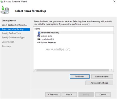 How To Create System Restore Points On Server 20162012 Using Windows Server Backup Wintips