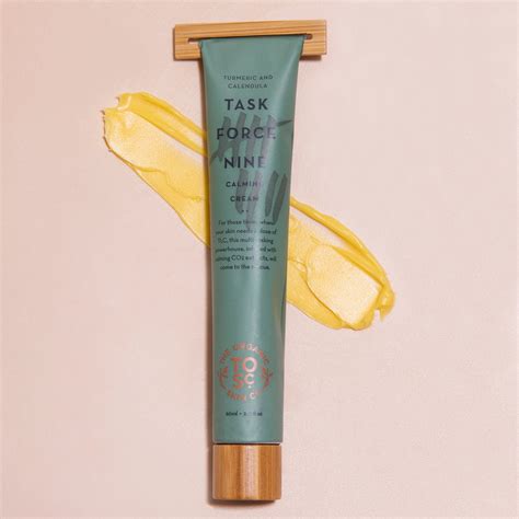 Task Force Nine Calming Turmeric And Calendula Cream The Organic Skin Co