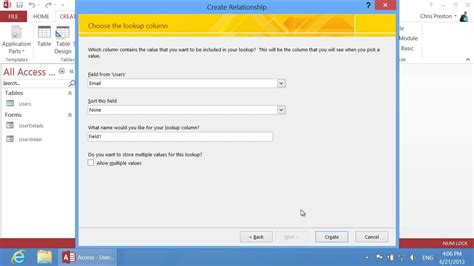 Microsoft Access 2013 Module 3 Customizing Data Bases Youtube