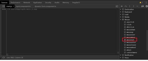 javascript chrome dev tools finding the source of an event in the performance analysis tool