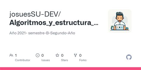 Github Josuessu Dev Algoritmos Y Estructura De Datos Laboratorio Año