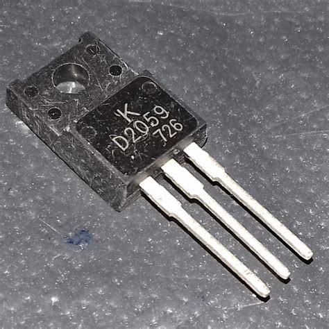 (1212) 2SD2059 D2059 5A 100V NPN TO-220F BIPOLAR TRANSISTOR | Shopee ...