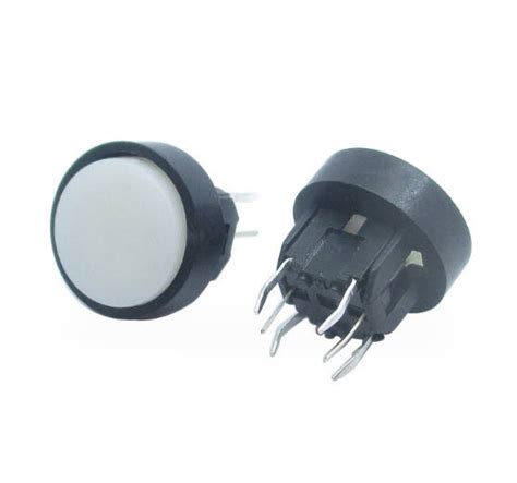 Illuminated Tactile Switch Square Cover Snap In Terminal Switch Slide Switch And Normally