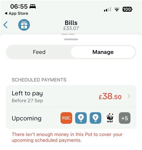 Bug Left To Pay In Bills Pot Is Missing A Payment Bug Reports Monzo Community