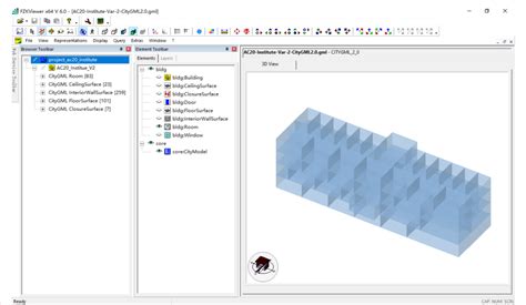 Figure 25 From A Simplified Citygml Based 3d Indoor Space Model For