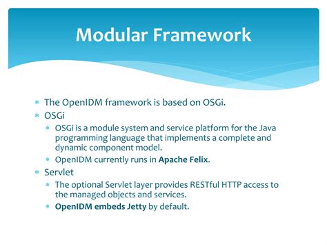 Identity Manager Opensource Openidm Architecture Pptx