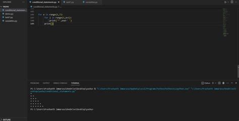 Immarasu Prashanth On Linkedin Task 9 Practice Patterns Kiran