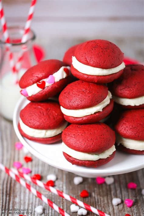 Red Velvet Whoopie Pies What Should I Make For