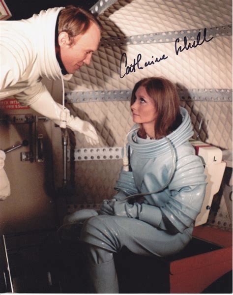 Schell Catherine Signed X Color Still Moon Zero Two Hammer Old Gothic Horror