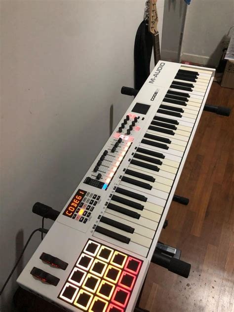 M AUDIO MIDI Keyboard 61 Key Hobbies Toys Music Media Musical Instruments On Carousell