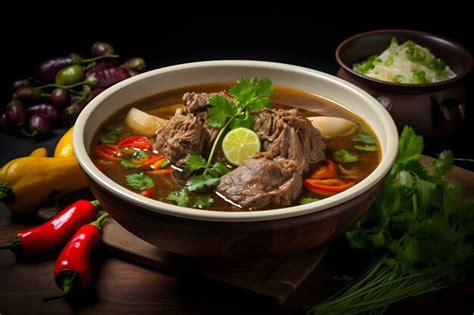 Premium Photo Sop Buntut An Indonesian Oxtail Soup With Rich And Flavorful Broth Tender Meat