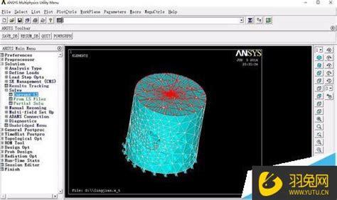 Ansys有限元怎么导入solidworks绘制好的模型ansys导入sw模型的方法~ 羽兔网