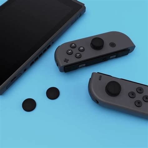 10 Pairs Black Joystick Cover For Nintendo Switch® Xyab