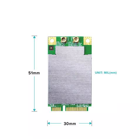 Wi Fi Ax X Dbdc Mbps Mini Pcie Module By Mediatek Mt Aw Npd X