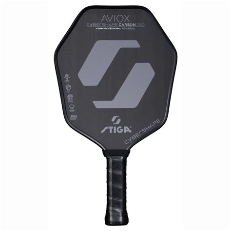 Aviox Cybershape Carbon Pro Pickleball Paddle STIGA Sports