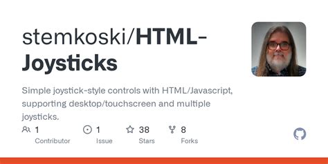 github stemkoski html joysticks simple joystick style controls with html javascript