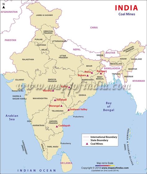 Coal Mines Map Coal Mines Map Of India Map Location Map India Map