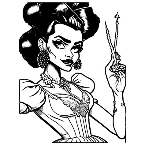 Kolorowanka Cruella Deville Creative Fabrica