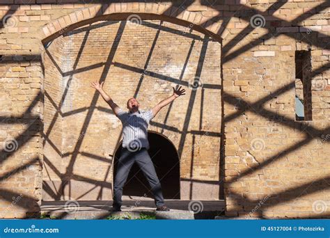Man Shouting Stock Photo Image Of Dirty Caucasian Loophole 45127004