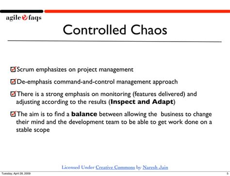 Basic Scrum Framework Ppt