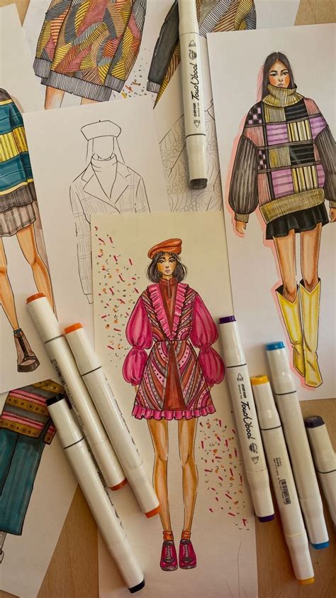 Fashion Sketches In 2024 Fashion Illustration Collage Fashion Illustration Tutorial Fashion