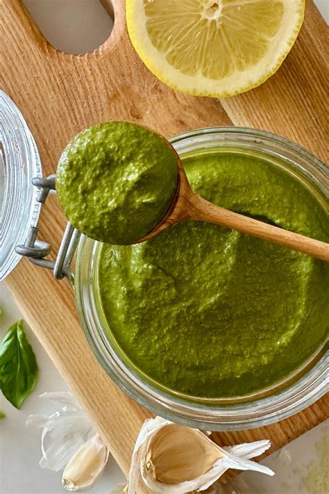 Homemade Healthy Pesto Recipe Healthy Foodie Girl