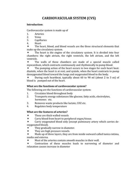 Circulatory System Pptx Grade 5 Quarter 2 Pptx Heart And