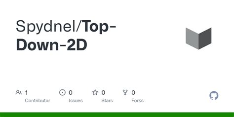 Github Spydnel Top Down 2d