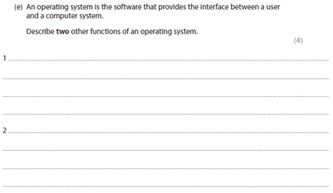Operating System