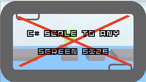 UNITY MOBILE Scale To Any Screen Size YouTube