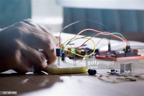 electronic breadboard photos and premium high res pictures getty images