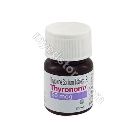 Thyronorm 50 Mcg Thyroxine Sodium My Ed Store