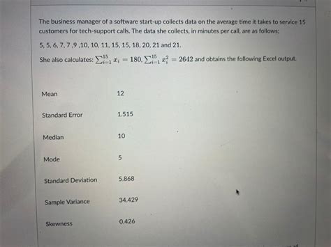 Solved A Briefly Explain What The Sample Values Of The Chegg