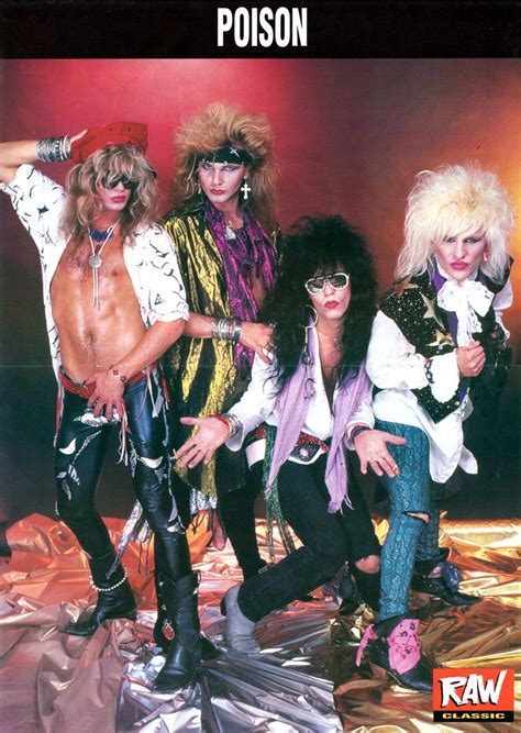 Poison Classic Rock Fashion Glam Metal Rock Of Ages Outfits
