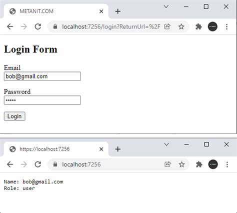 Aspnet Core и C Авторизация по ролям