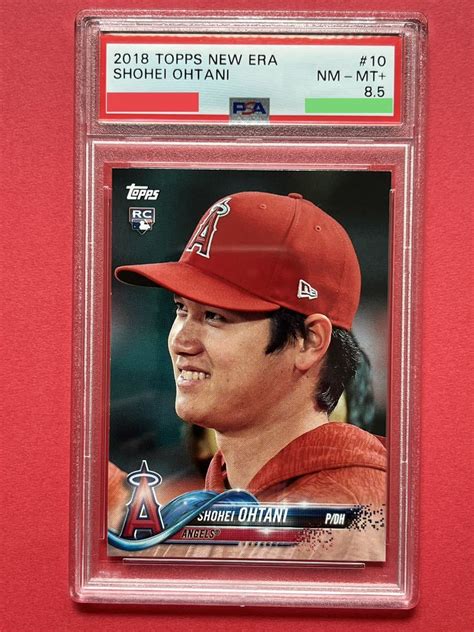 Psa鑑定済大谷翔平 ルーキーカード ニューエラ 2018 Topps New Era Shohei Ohtani Rookie