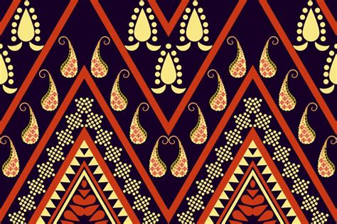 Geomagnetic Native Pattern Royalty Free Vector Image