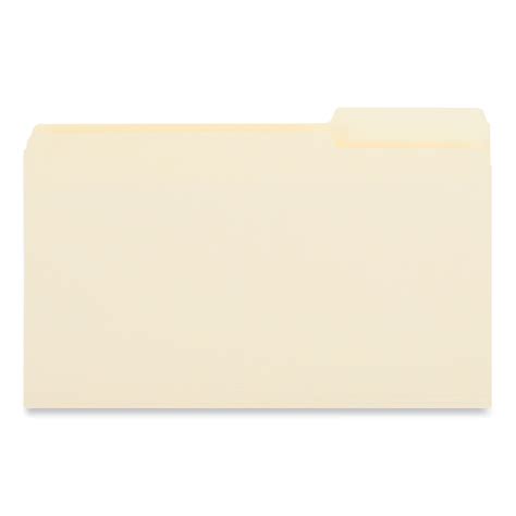 Top Tab File Folders Cut Tabs Right Position Legal Size Expansion Manila Box