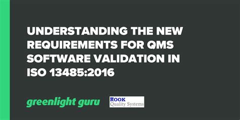 Excel Spreadsheet Validation Fda Inside Understanding The New Requirements For Qms Software