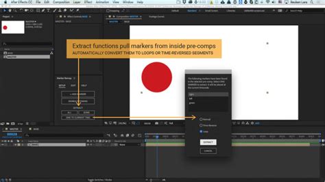 دانلود اسکریپت افتر افکت مارکر تغییر سرعت فیلم Marker Remap 32489