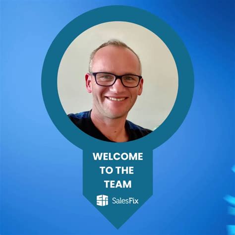 Salesfix Salesforce Consulting Partner On Linkedin Welcome To The Team Matt